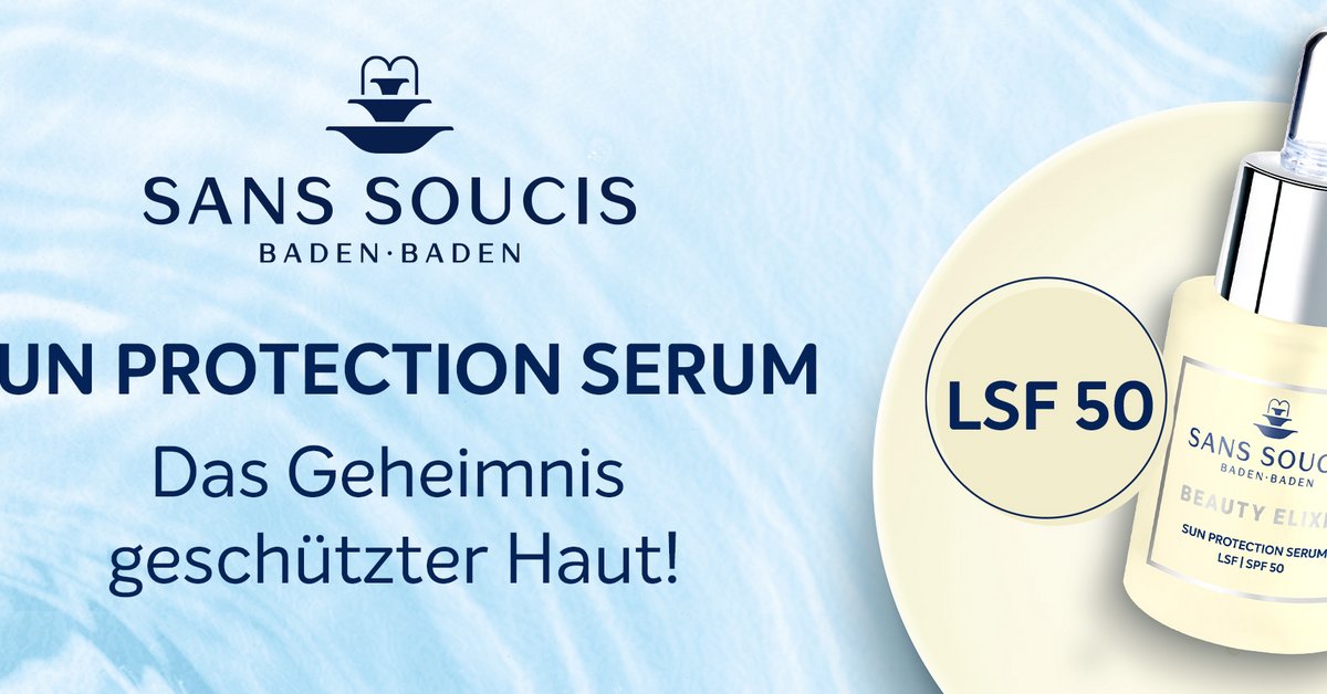 Sun Protection Serum LSF 50 von SANS SOUCIS