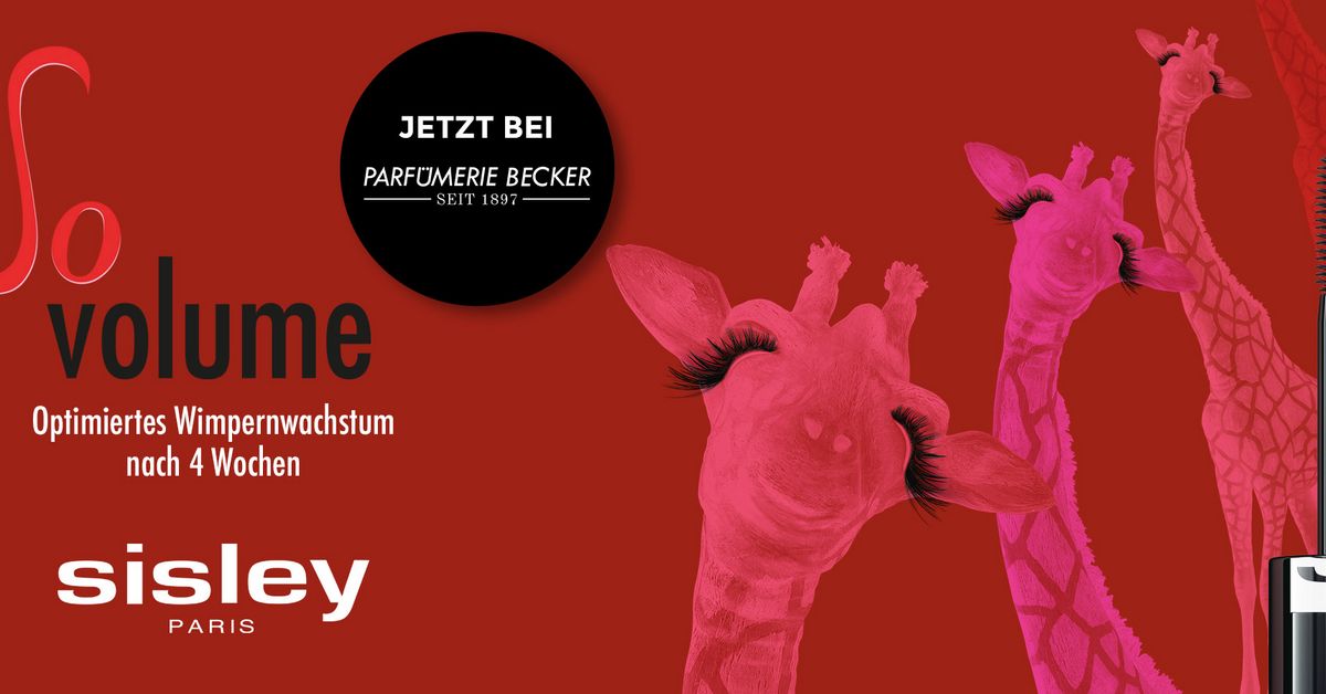 Sisley So Volume in der Parfümerie Becker