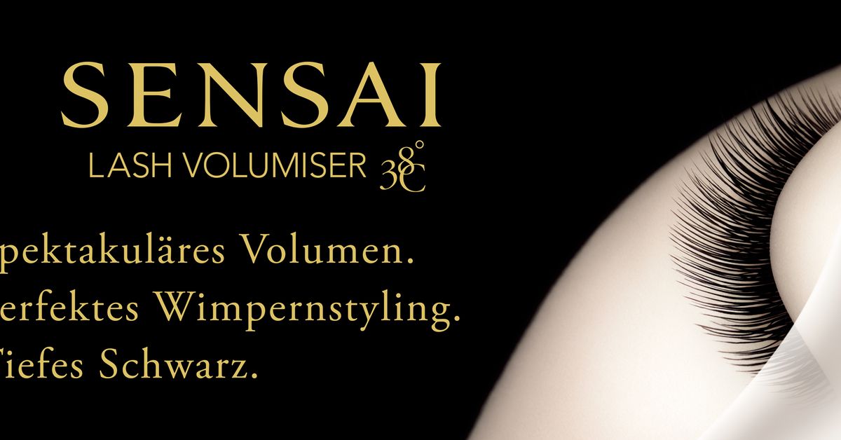 Die neue Sensai 38 Grad Mascara