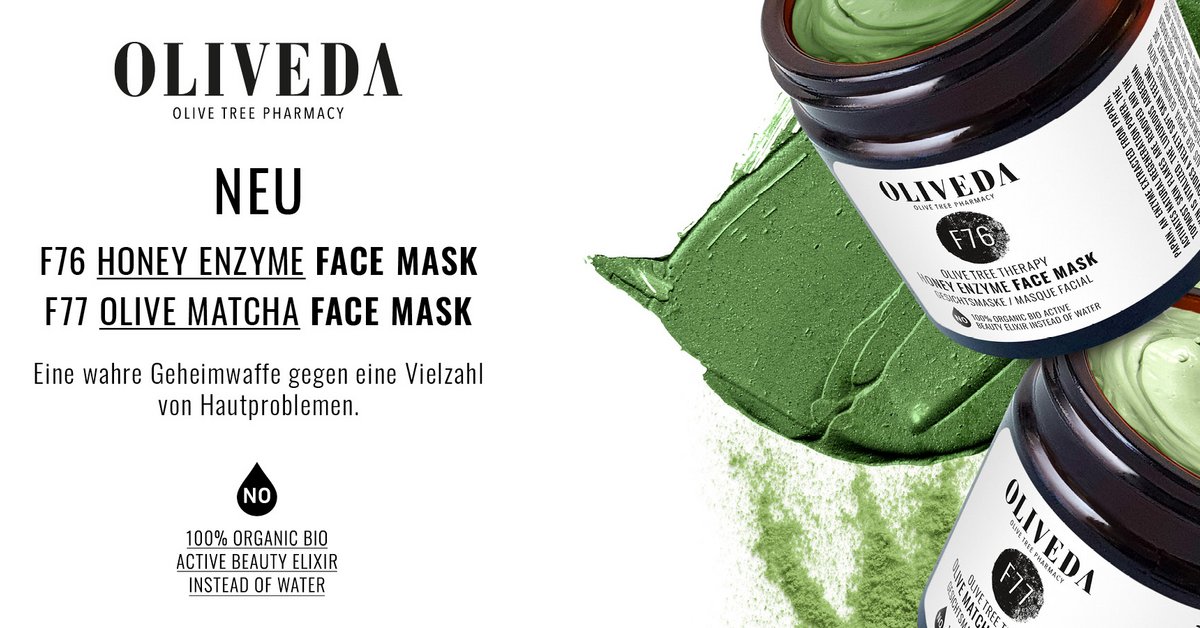 Gesichtsmasken von OLIVEDA